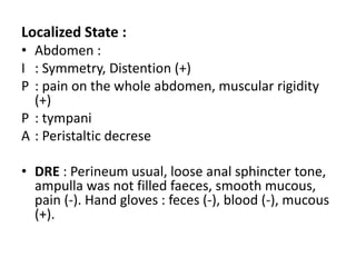 Diffuse peritonitis | PPTX
