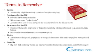 Diffuse the Confusion in Coding Injections Infusions | PPT