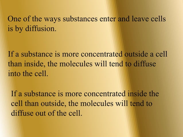 Diffusion | PPTX | Chemistry | Science