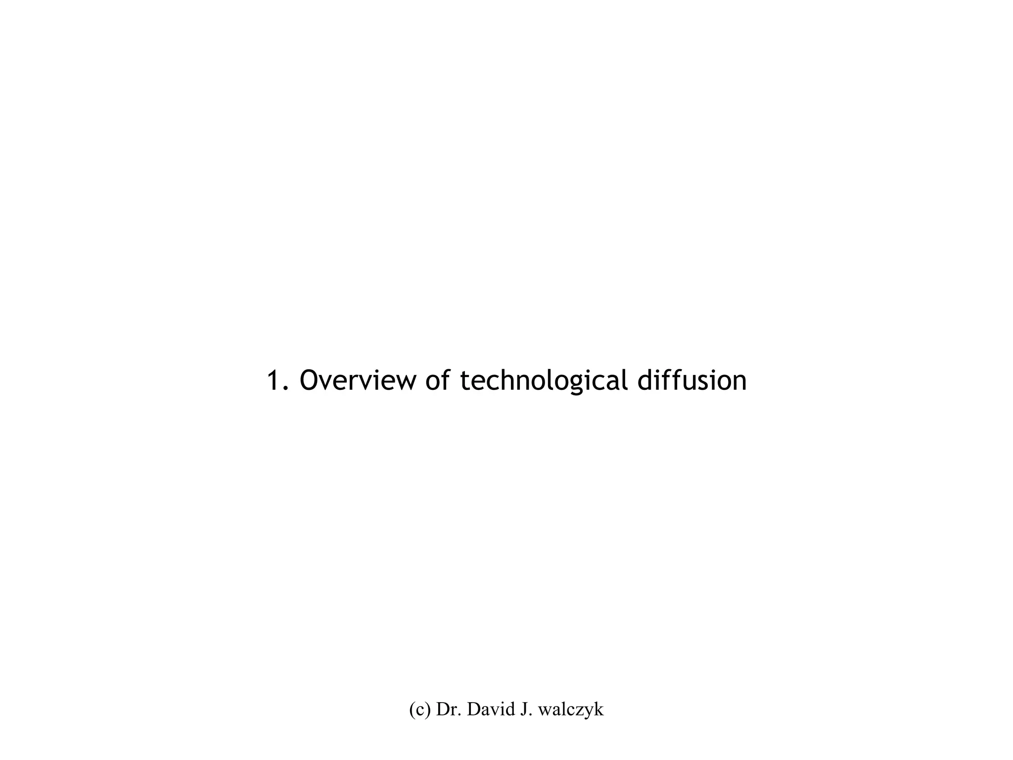 Diffusion of Innovation | PPT