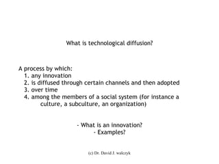 Diffusion of Innovation | PPT