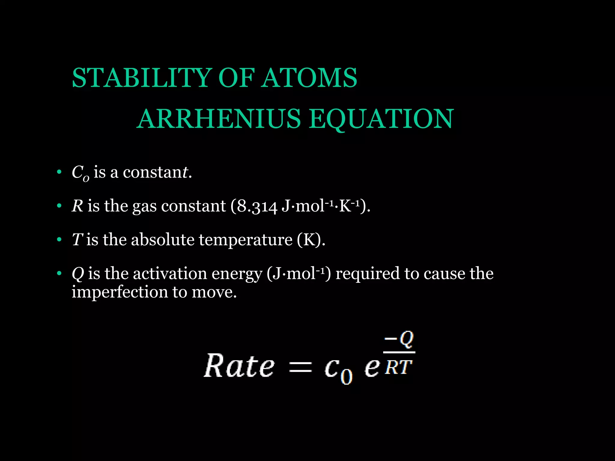 Diffusion in Materials | PPSX