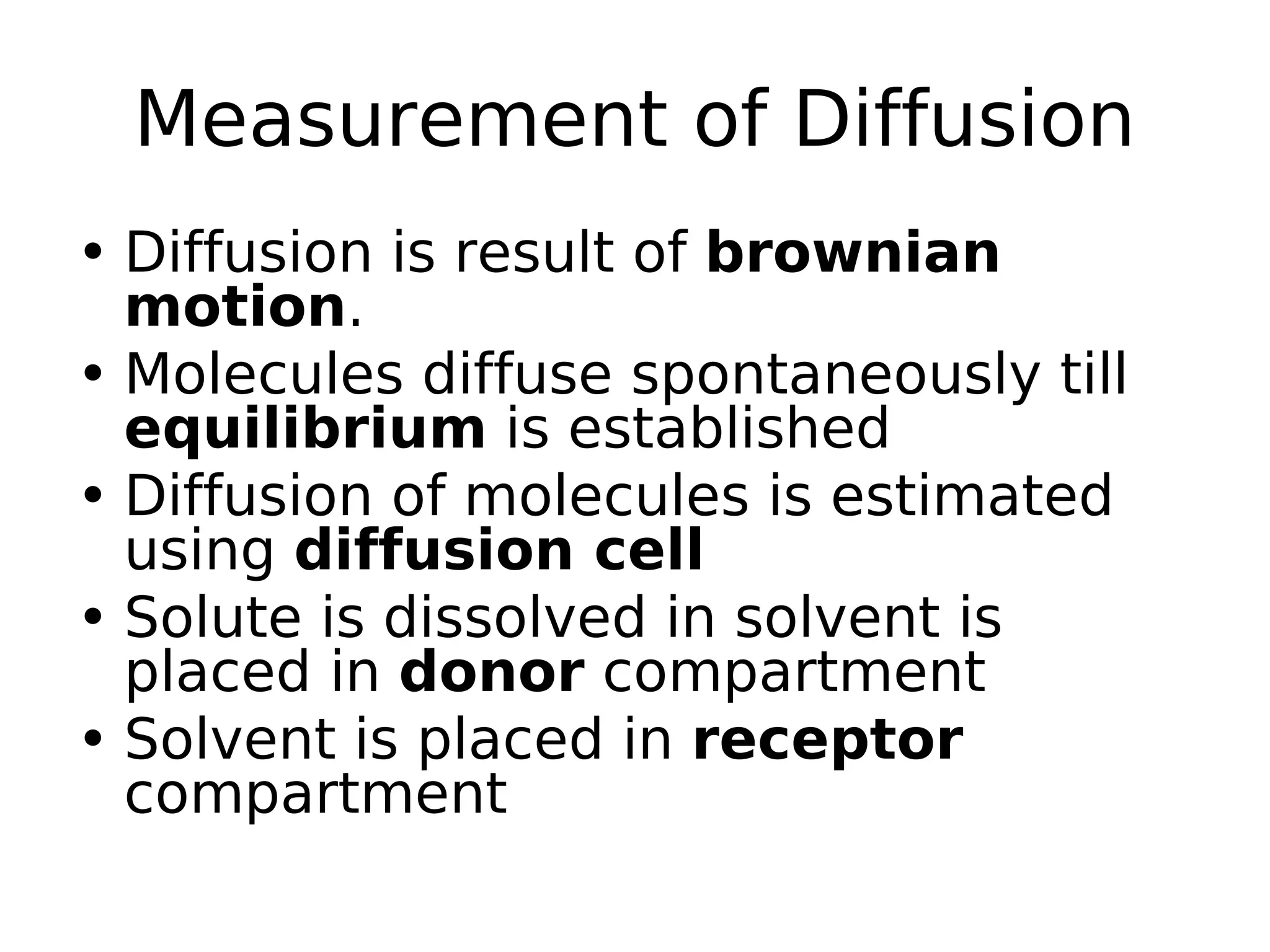 Diffusion | PDF