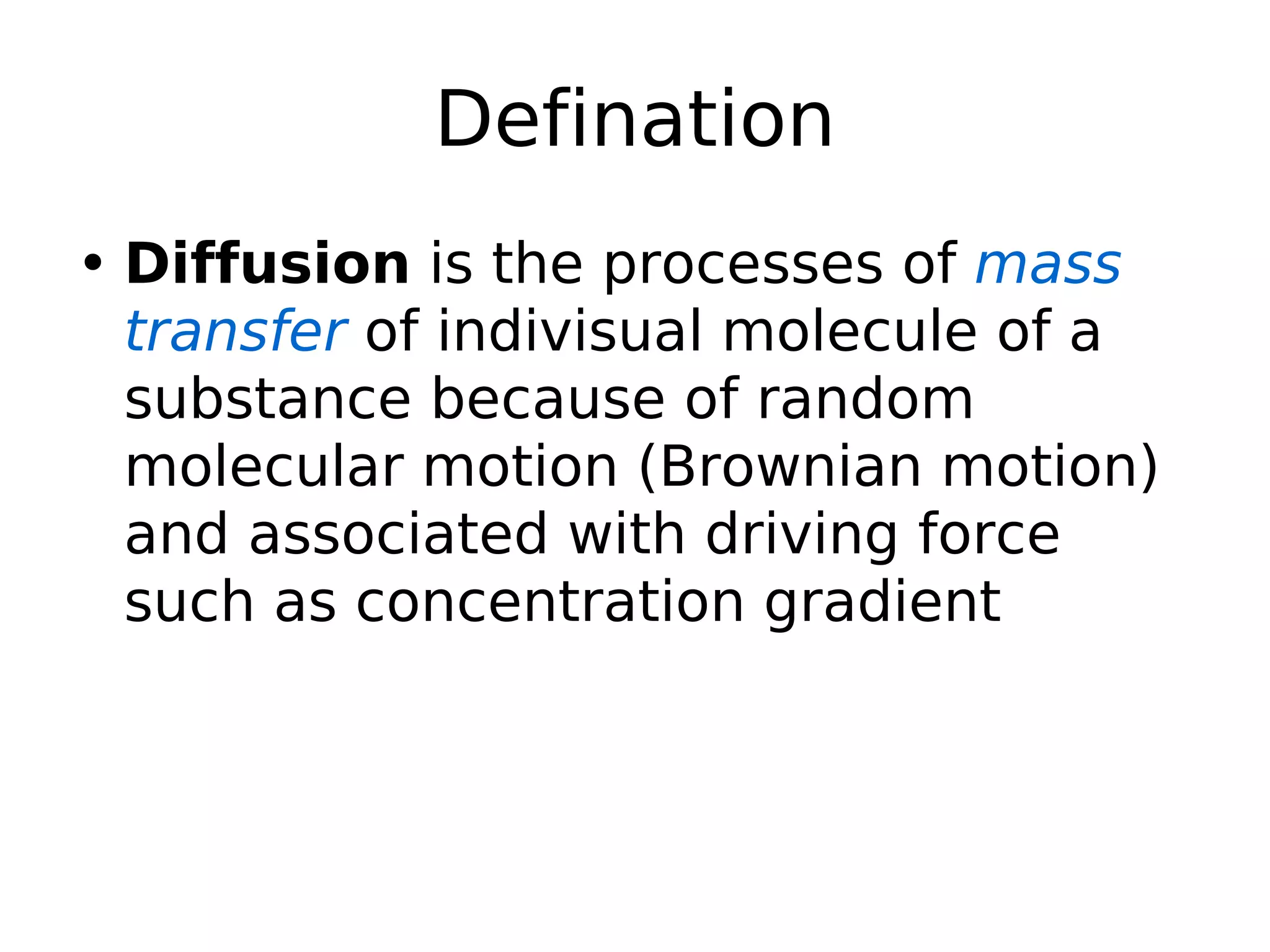 Diffusion | PDF