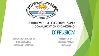 Diffusion ppt | PPTX