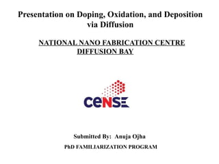 About diffusion phenomenon which is followed in doping, deposition, and ...