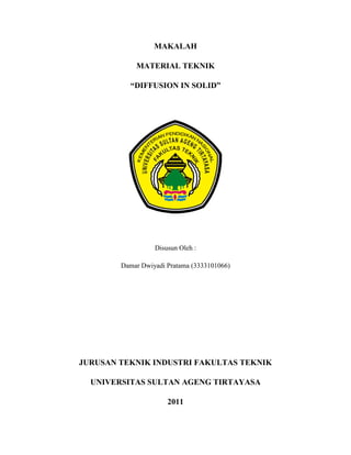Diffusion in-solids-difusi-dalam-padatan | PDF