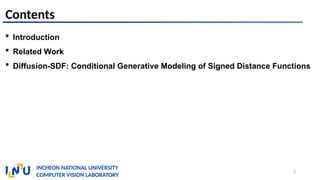 Review of Diffusion-SDF: Conditional Generative Modeling of Signed Distance Functions(ICCV 2023 ...