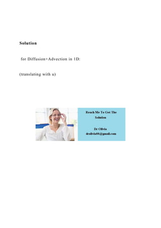Diffusion+Advection+Reaction(solution)Pure diffusion.docx
