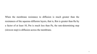 Diffusional and interfacial resistance | PPTX