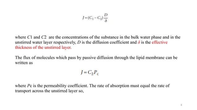 Diffusional and interfacial resistance | PPTX