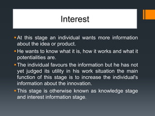 Diffusion and adoption | PPTX