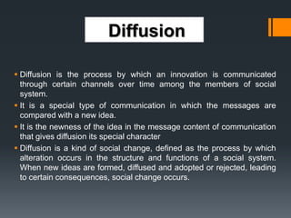 Diffusion and adoption | PPTX