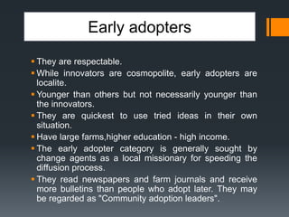 Diffusion and adoption | PPTX