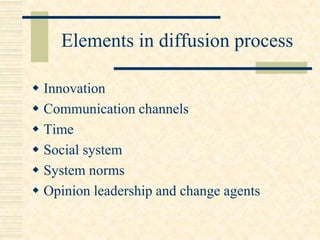 Diffusion and adoption | PPT