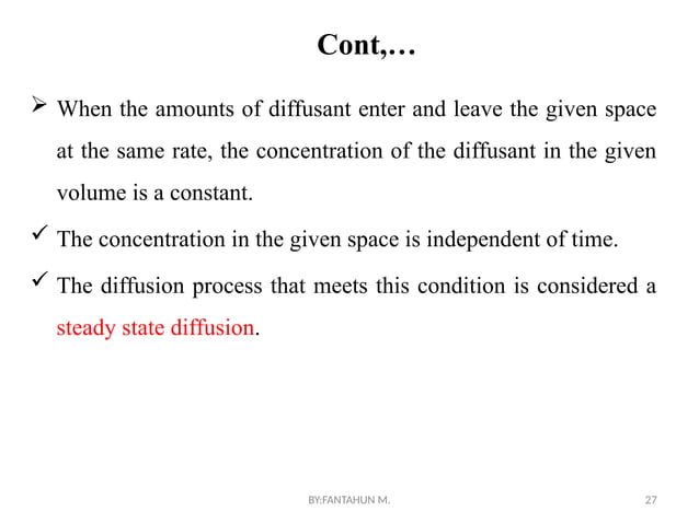 Diffusion and Dissolution (1).pptx....... | PPT