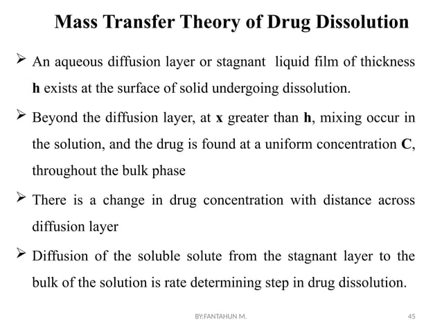 Diffusion and Dissolution (1).pptx....... | PPT