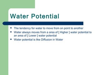 Biology - Diffusion and Osmosis | PPT