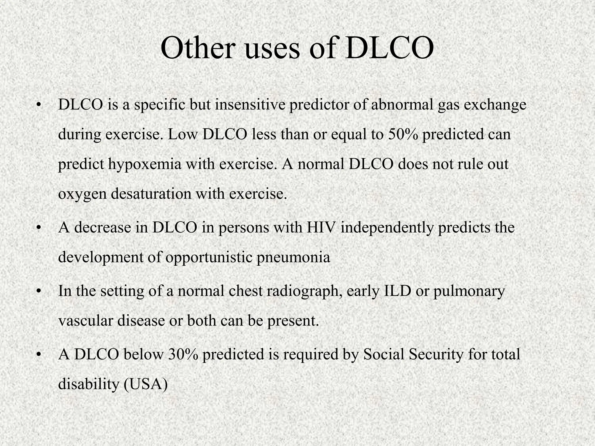 Diffusion Capacity: Indications and Interpretation | Jindal Chest Clinic | PPTX