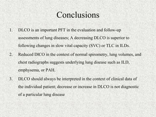 Diffusion Capacity: Indications and Interpretation | Jindal Chest ...