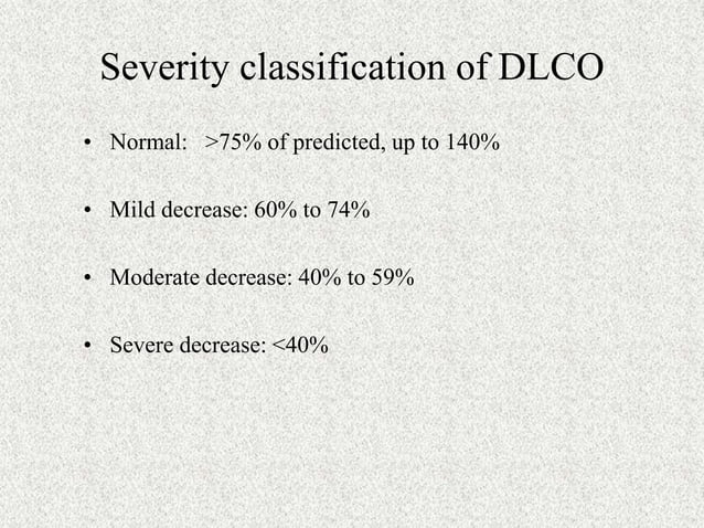 Diffusion Capacity: Indications and Interpretation | Jindal Chest Clinic | PPTX | Lung and ...