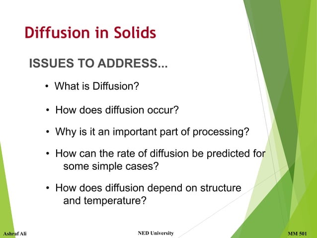 Diffusion in Solids-Lecture-1.ppt | Chemistry | Science