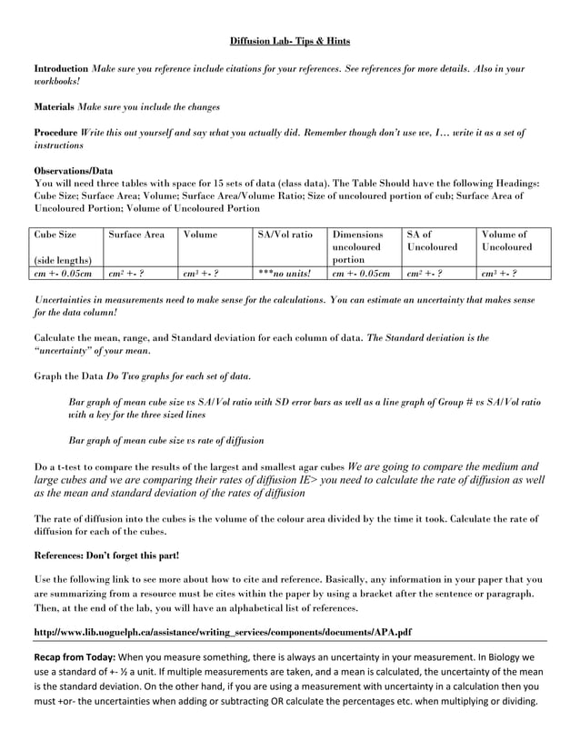 Diffusion lab | PDF | Free Download