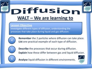 Diffusion lesson | PPTX