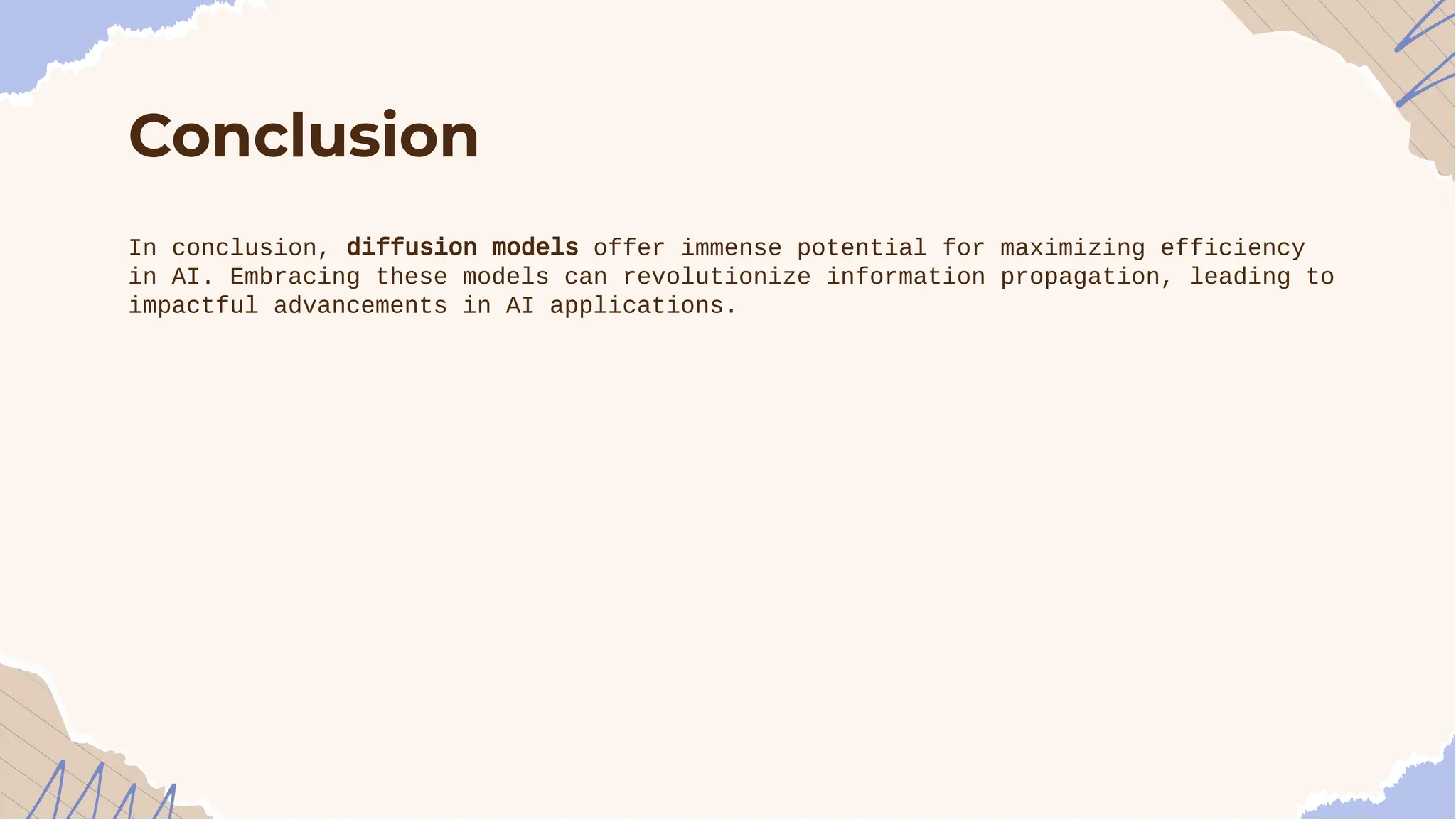 Maximizing Efficiency Harnessing The Power Of Diffusion Models In Ai Pdf Technology