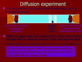 Diffusion of gases | PPT