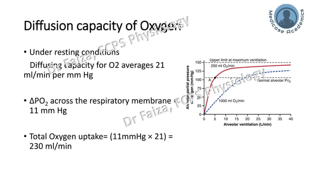 Diffusion of gases through Respiratory Membrane | PPT