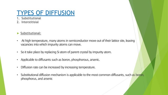 diffusion of impurities for ic fabrication by.pptx | Chemistry | Science