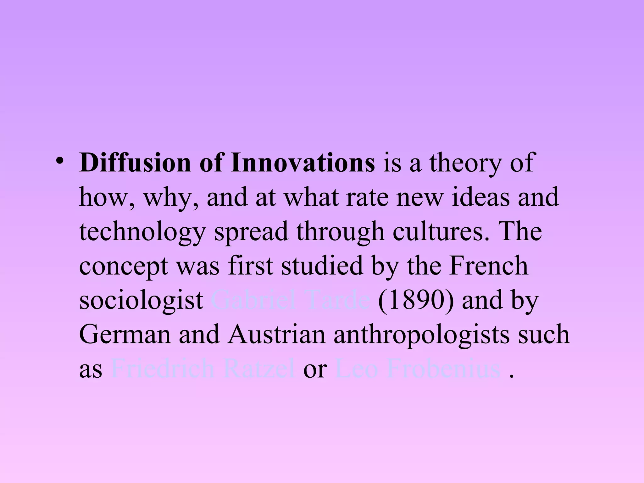 Diffusion Of Innovation | PPT