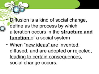 Diffusion of innovation | PPT
