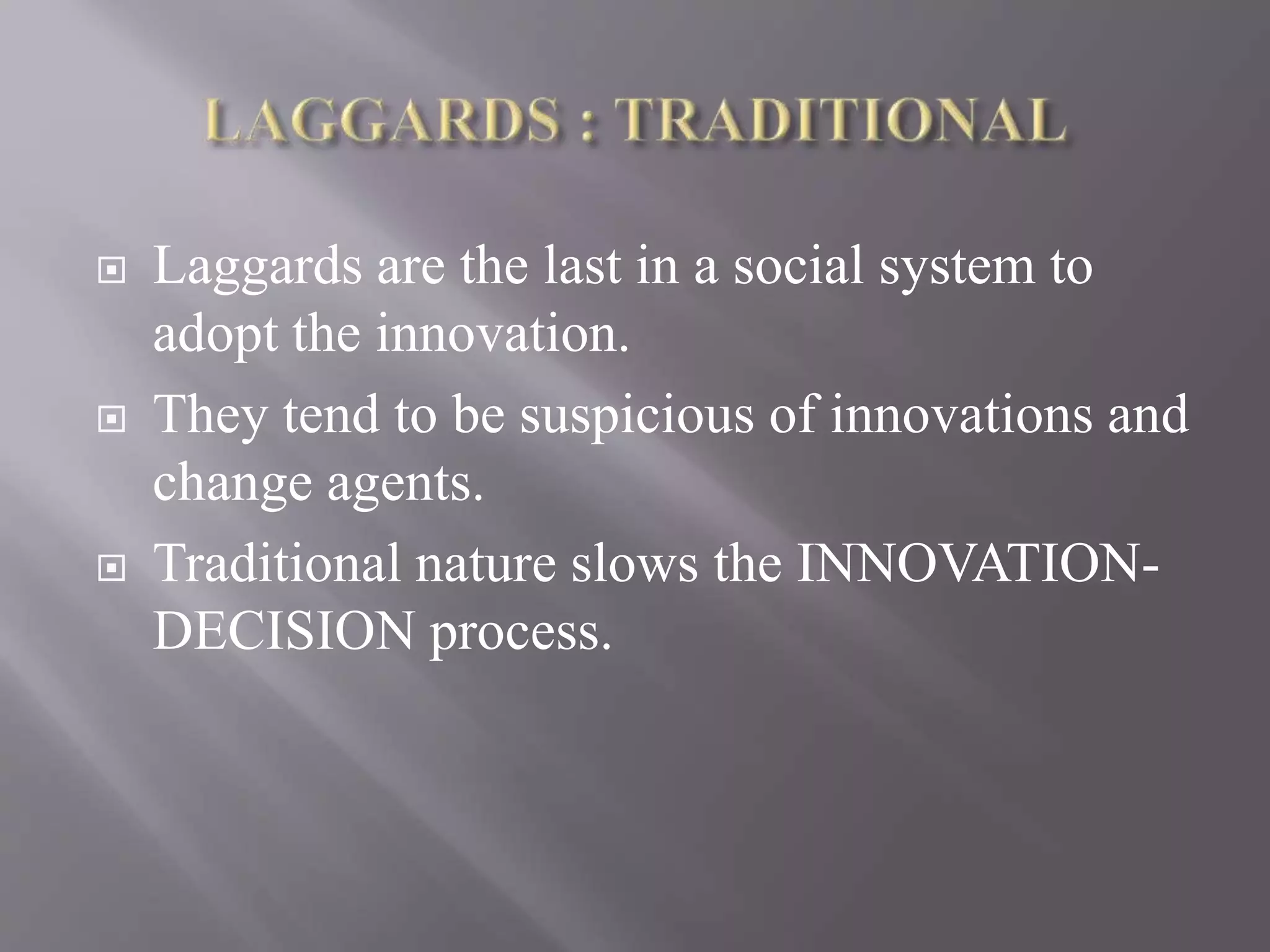 Diffusion of innovation | PPTX