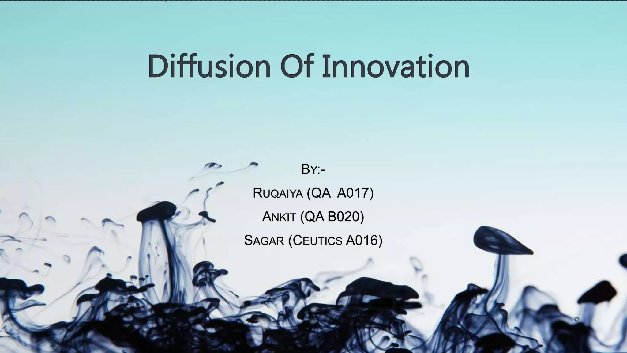 Diffusion of innovations | PPT