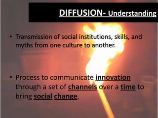 Diffusion of Innovation (Development Communication) -ZK | PPTX
