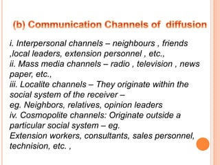 Diffusion of innovations | PPT