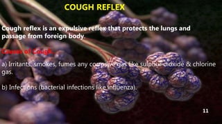 Diffusion of respiratory gasses and reflexes | PPTX