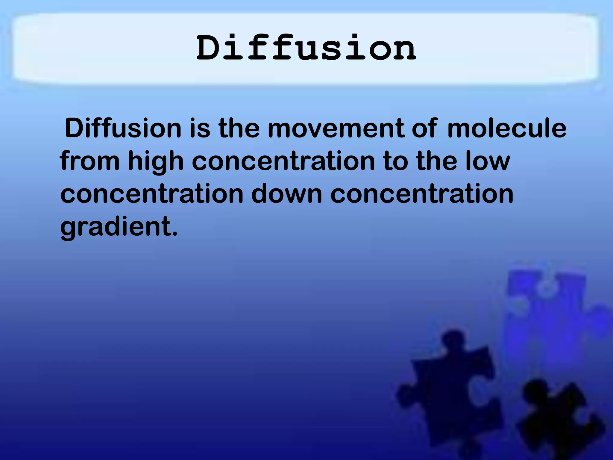 biology-Diffusion & osmosis | PPT