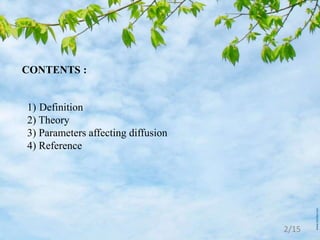 Diffusion parameters.pptx