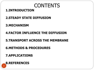 Diffusion ppt ak | PPTX