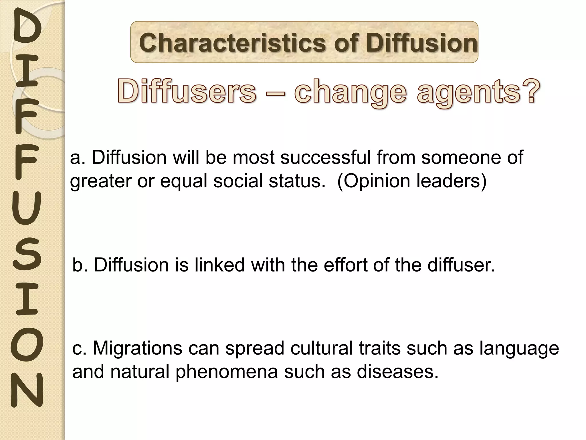 diffusion and its types | PPTX