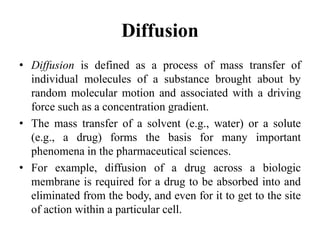 Diffusion principles in biological system .pdf