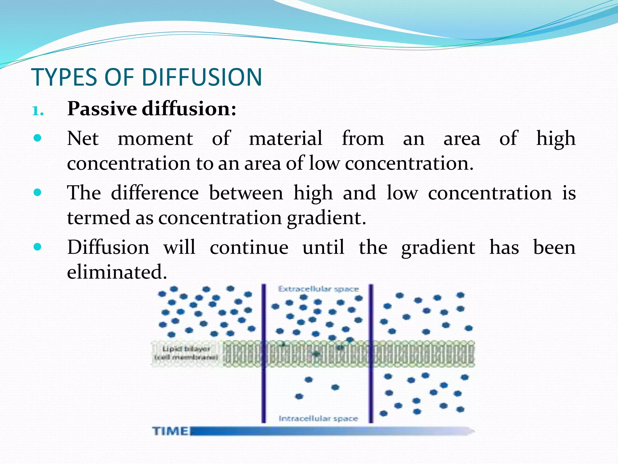 Diffusion principles in biological systems | PPTX