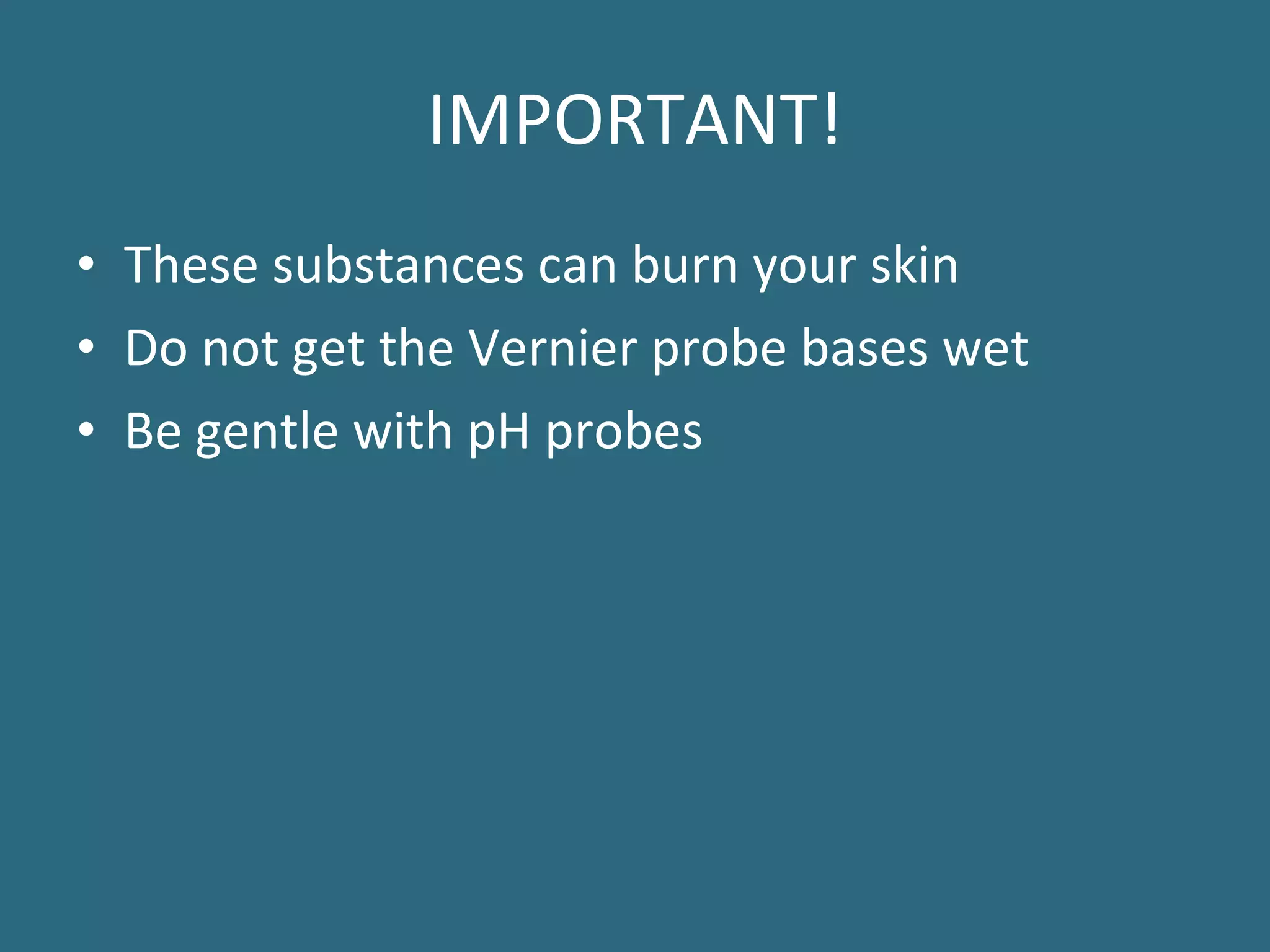 Diffusion Probes and pH Lab | PPT