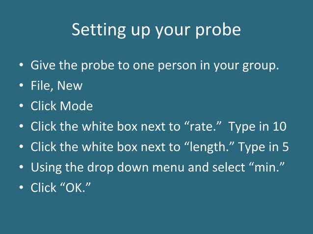 Diffusion Probes and pH Lab | PPT