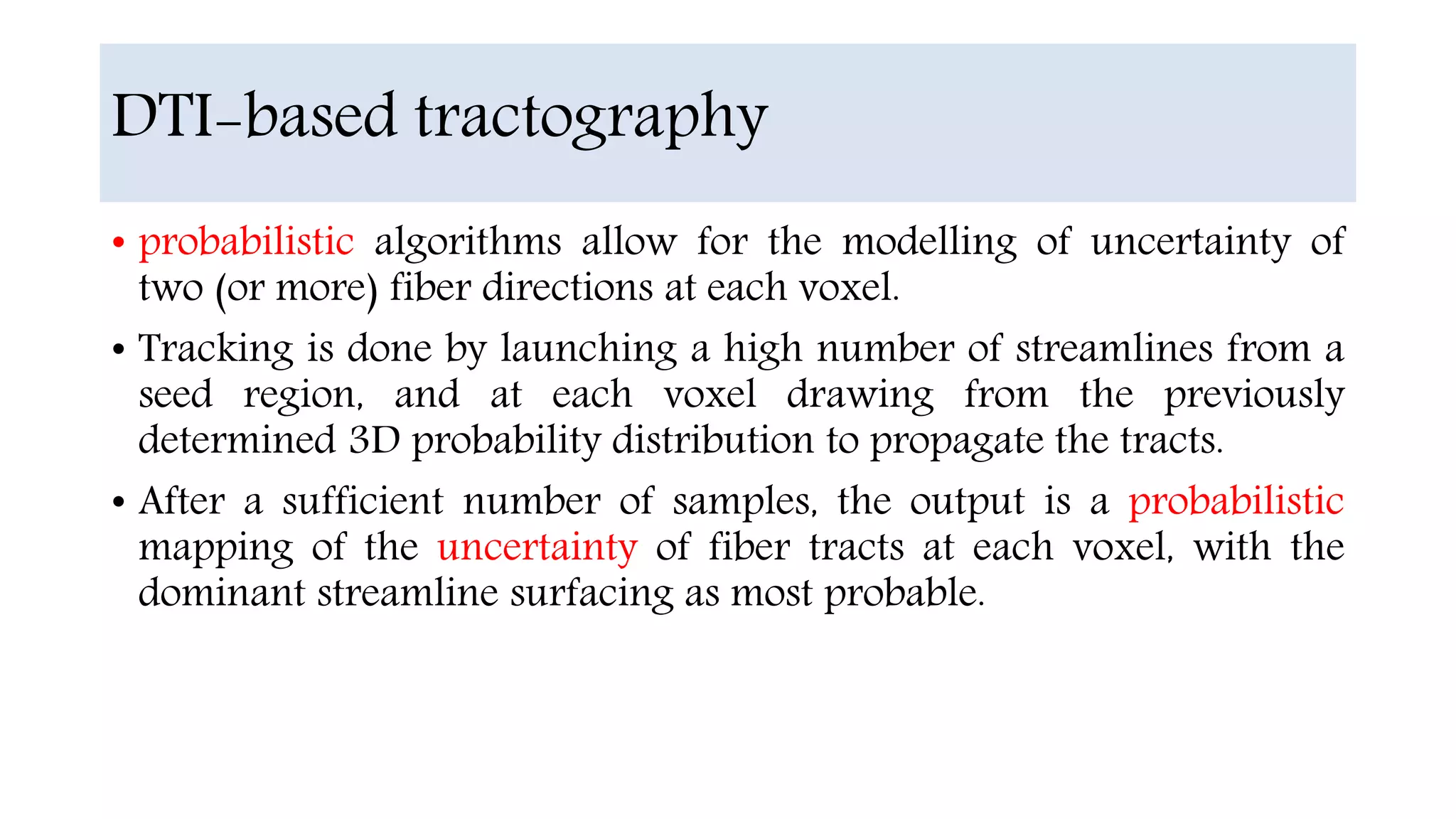 Diffusion tensor imaging in Neurology | PPTX