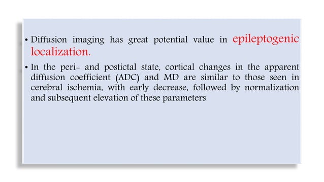 Diffusion tensor imaging in Neurology | PPTX