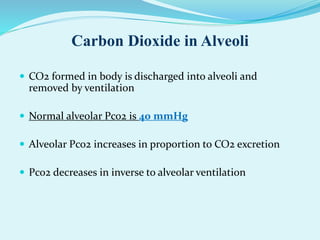 Diffusion through respiratory membrane | PPTX